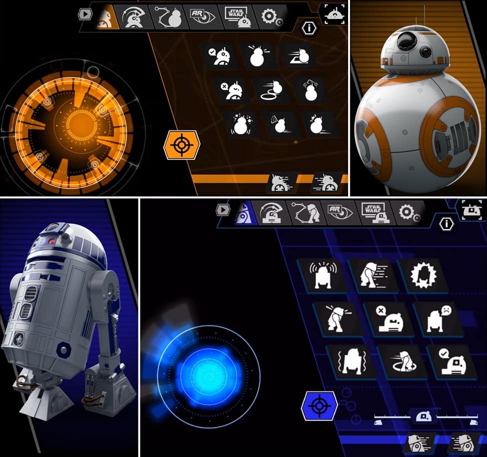 Los robots de Star Wars de Sphero【BB-8 | R2-D2 | BB-9E | R2-Q5】